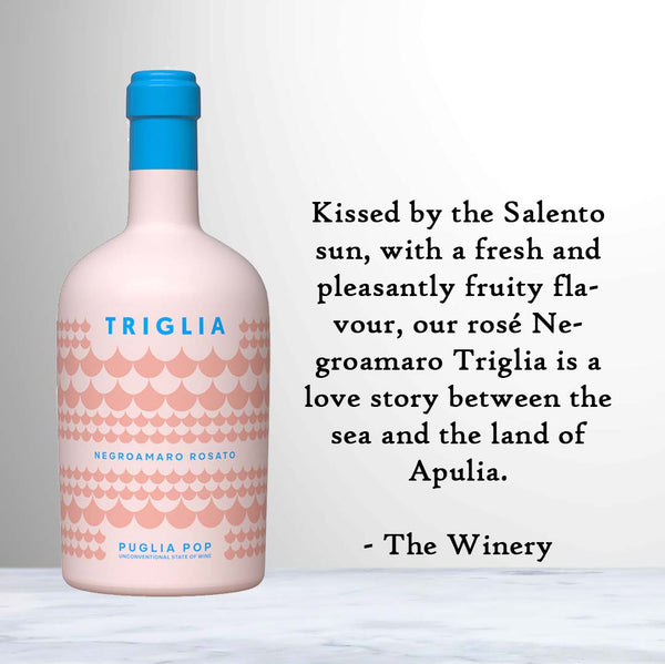 2022 TRIGLIA Negroamaro Rosato - Puglia POP - The Wine Lot